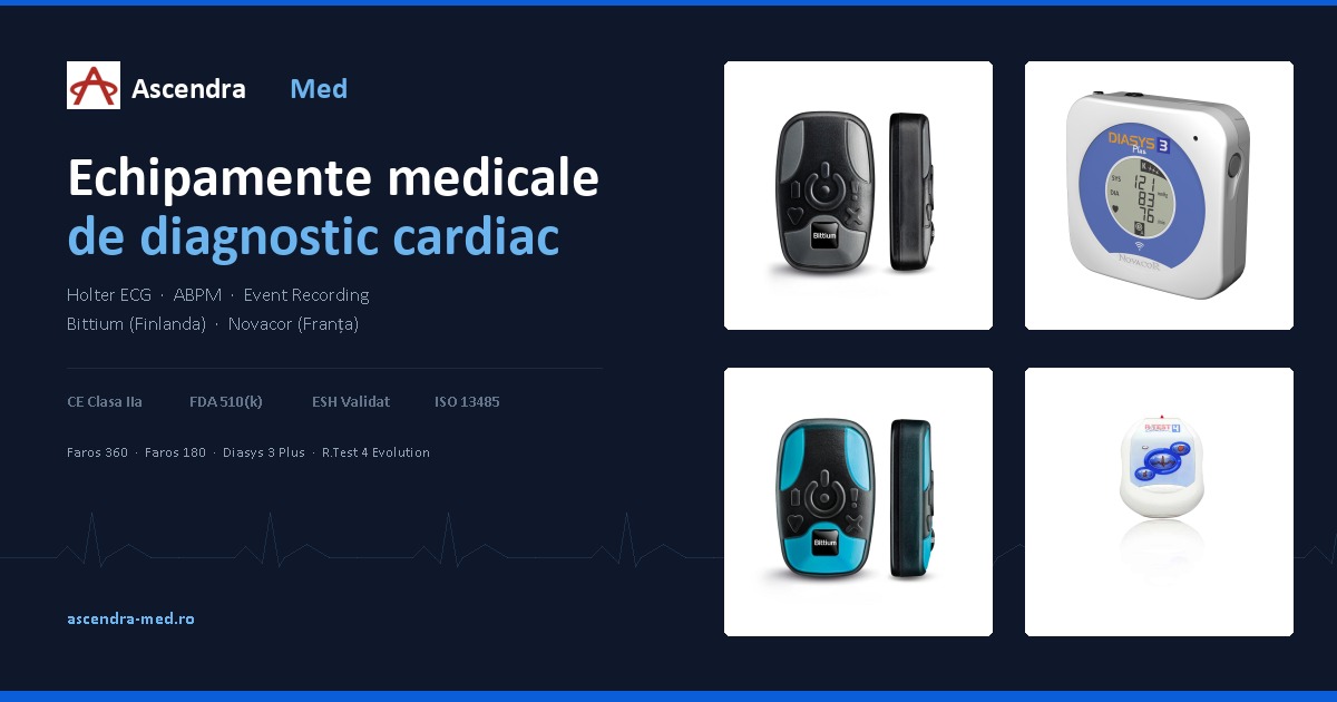 Echipamente Medicale de Diagnostic Cardiac — Ascendra Med
